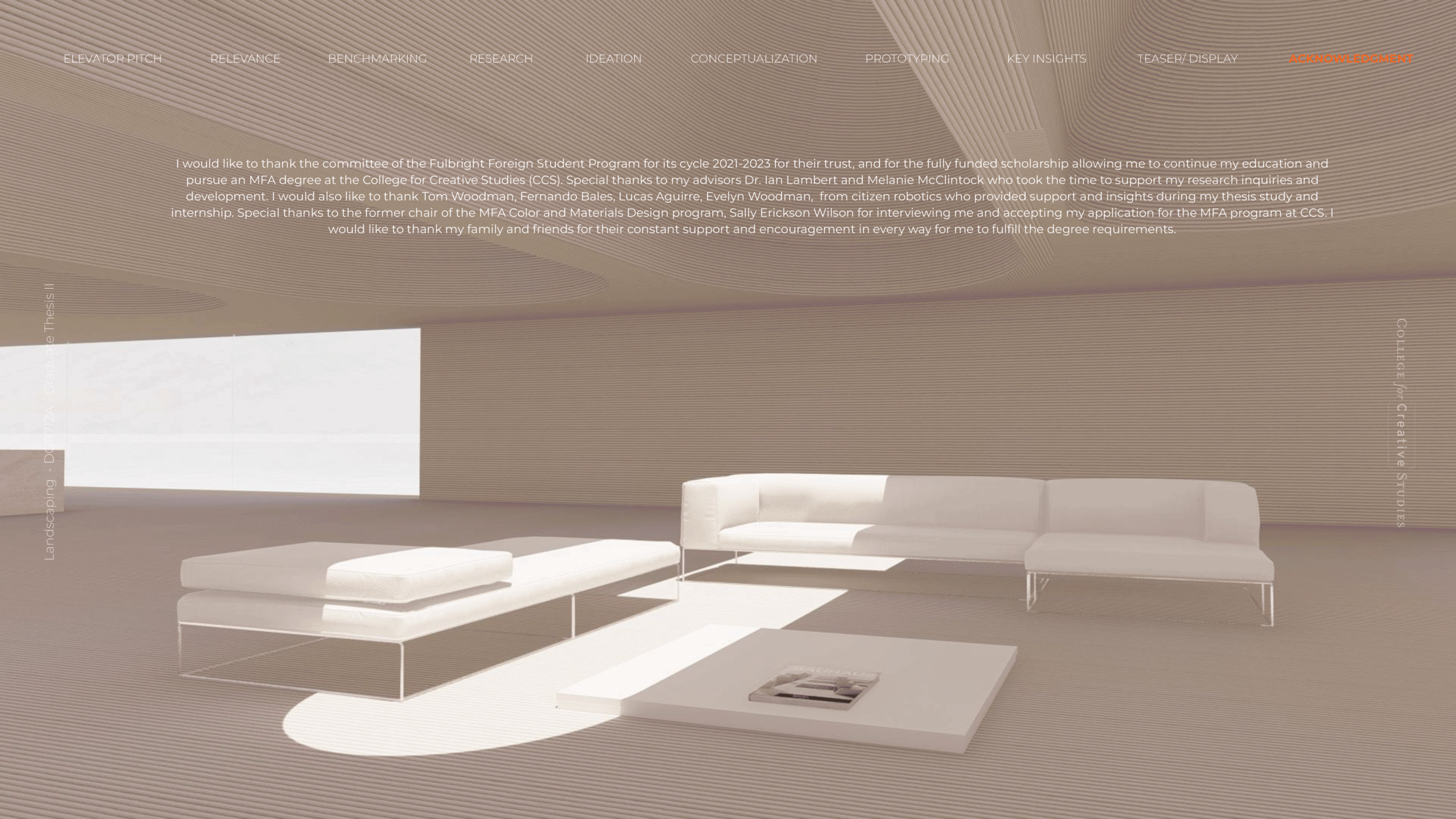 Fabritecture - The Thermalized Strategy | College for Creative Studies